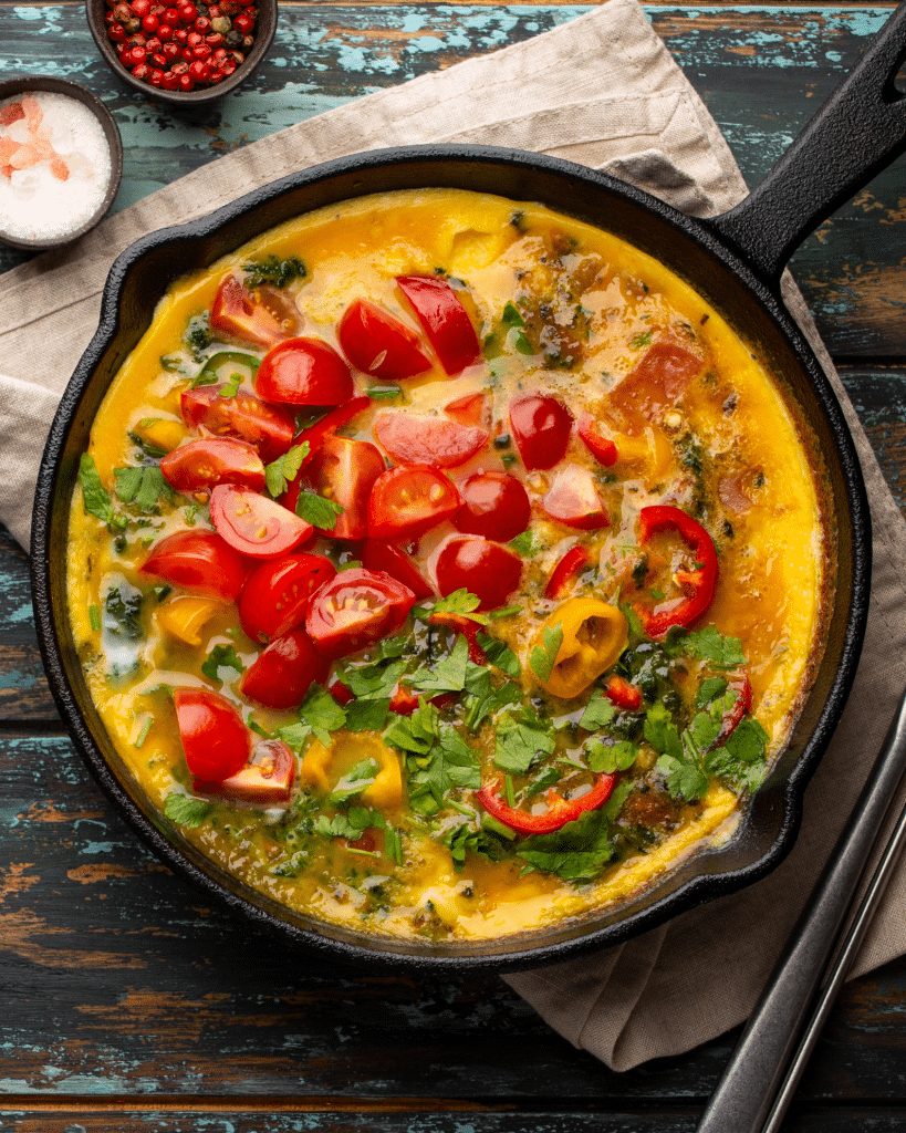 Omlet śródziemnomorski ⭐️ Przepis KETO Ms. Fox